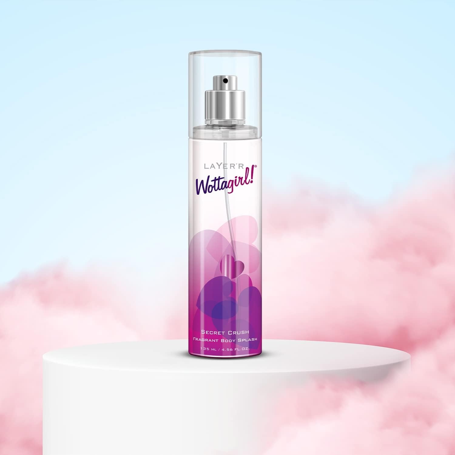 Layer'r Wottagirl Secret Crush Body Splash Perfume For Women - 135ml ...